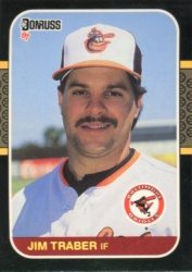 Proof that Regular Jim Traber played Major League Baseball... - The ...