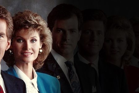 This late 1980s photo of the Channel 5 news team is pretty awesome ...