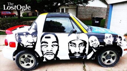 Check out the OKC Thunder paint job on this Suzuki X-90 - The Lost Ogle