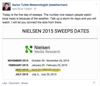 Emily Sutton called out "Internet Meteorologist" Aaron Tuttle... - The ...