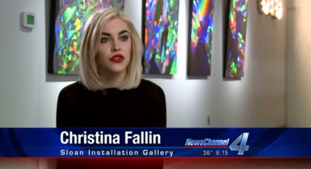 Christina Fallin's art gallery has closed... - The Lost Ogle