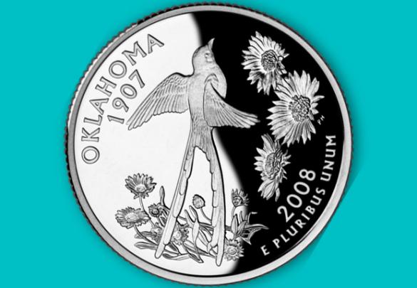 Man Discovers Hidden Image in Oklahoma Quarter - The Lost Ogle