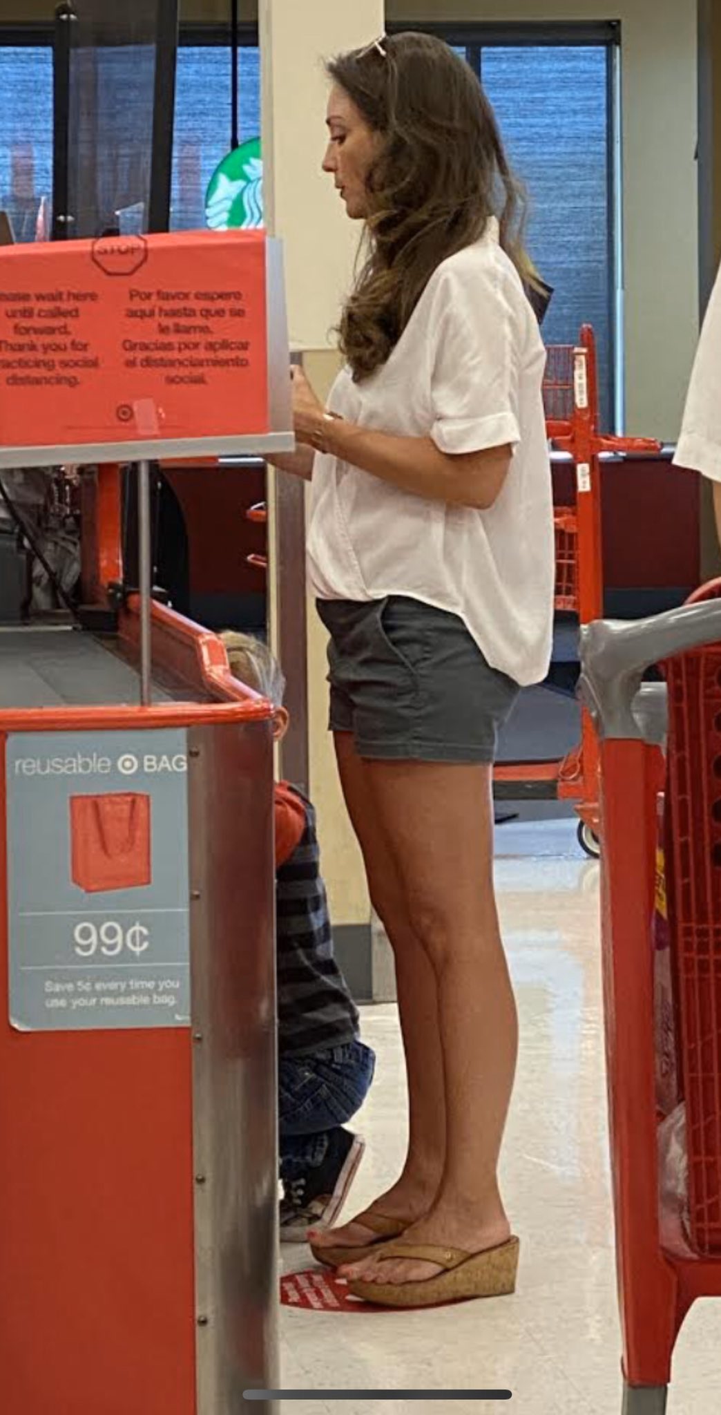First Lady Sarah Stitt went to Target over the weekend... - The Lost Ogle
