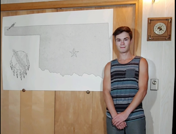 Dude makes cool hand-drawn maze of Oklahoma... - The Lost Ogle