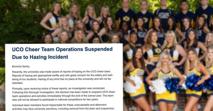 More details emerge from UCO Cheerleading hazing incident - The Lost Ogle
