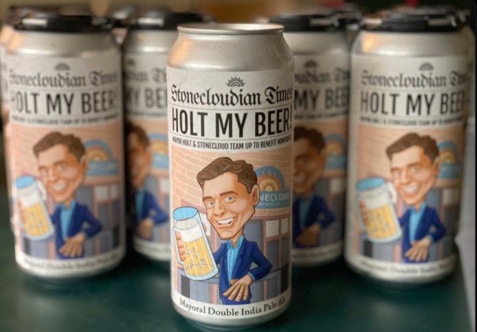 Mayor McSelfie finally releases a beer... - The Lost Ogle
