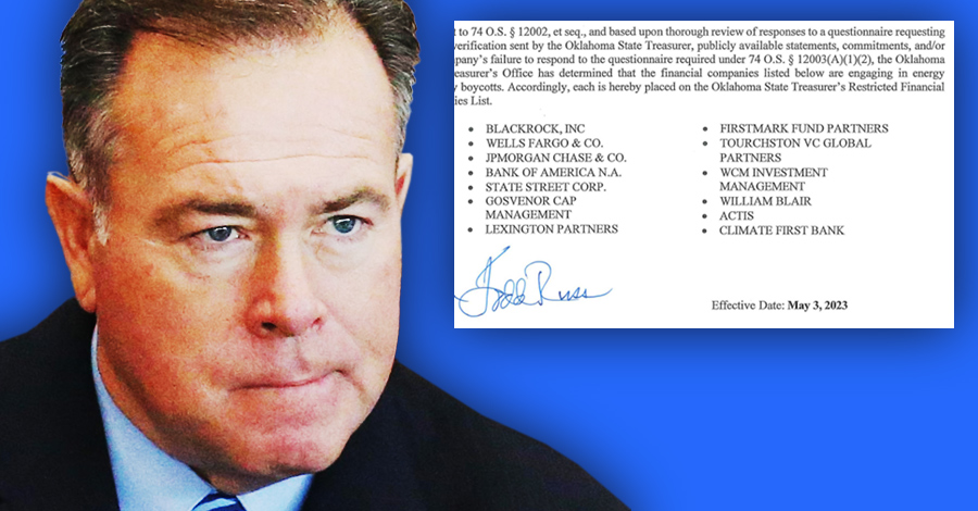 Oklahoma State Treasurer forgets to proofread list of banks he's banned ...
