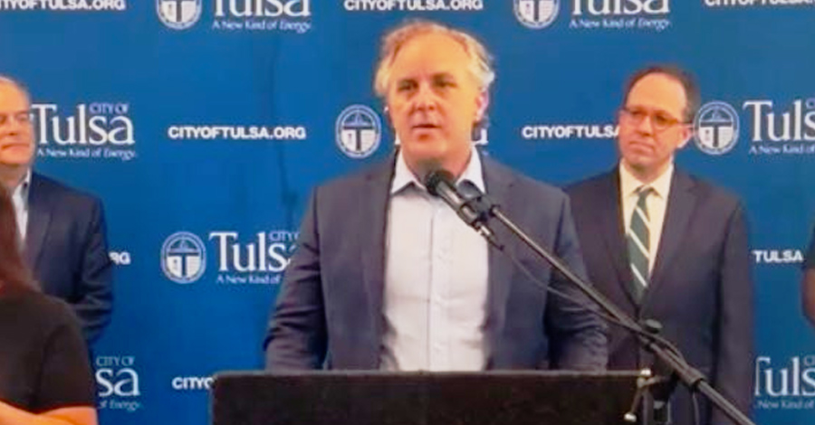 Oklahoma Governor Greg Treat visits Tulsa... - The Lost Ogle