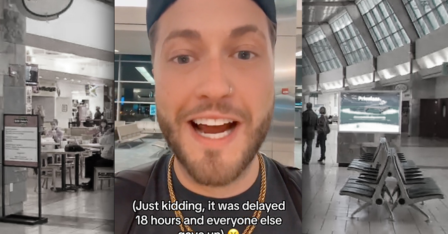 Dude gets stuck at Will Rogers for 18-hours. Rewarded with viral video ...