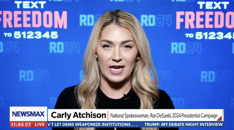 Carly Atchison enjoying new gig... - The Lost Ogle