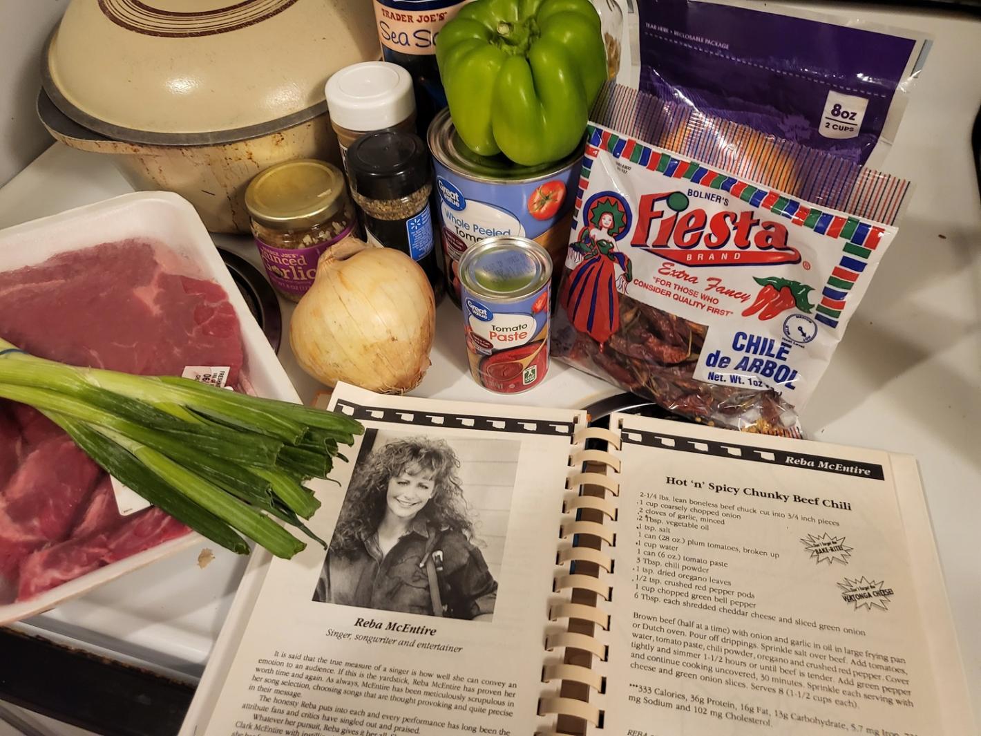 Recipes from The Oklahoma Celebrity Cookbook: Reba McEntire’s Hot ‘n ...