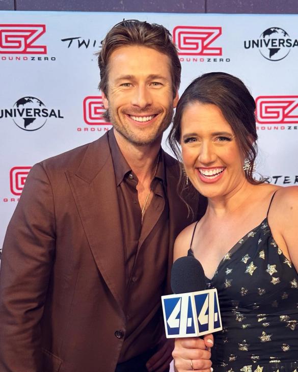 Glen Powell tries to woo Emily Sutton… - The Lost Ogle