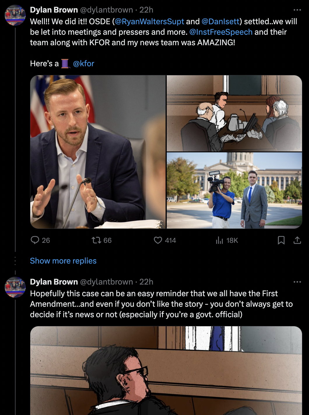 Ryan Walters Sucks, Blows, and Settles with KFOR in First Amendment ...