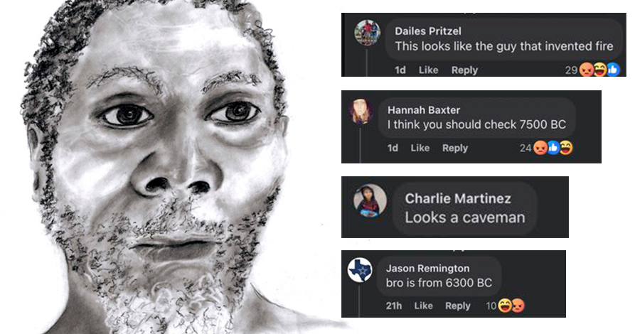 Disrespectful Online Ruffians Mock OKCPD Sketch of Dead Man That Kind ...