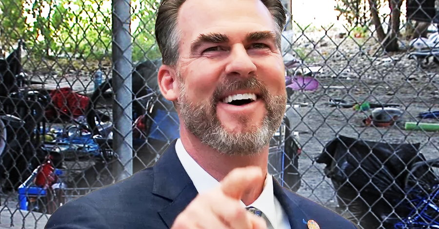 Kevin Stitt goes Mini-Trump in Tulsa OHP homeless crackdown... - The ...