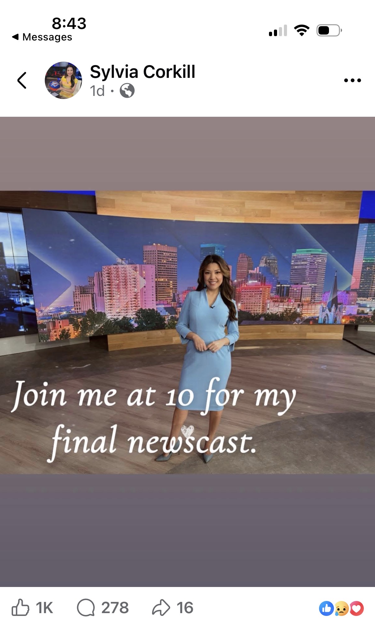 Sylvia Corkill Leaves News 9… - The Lost Ogle